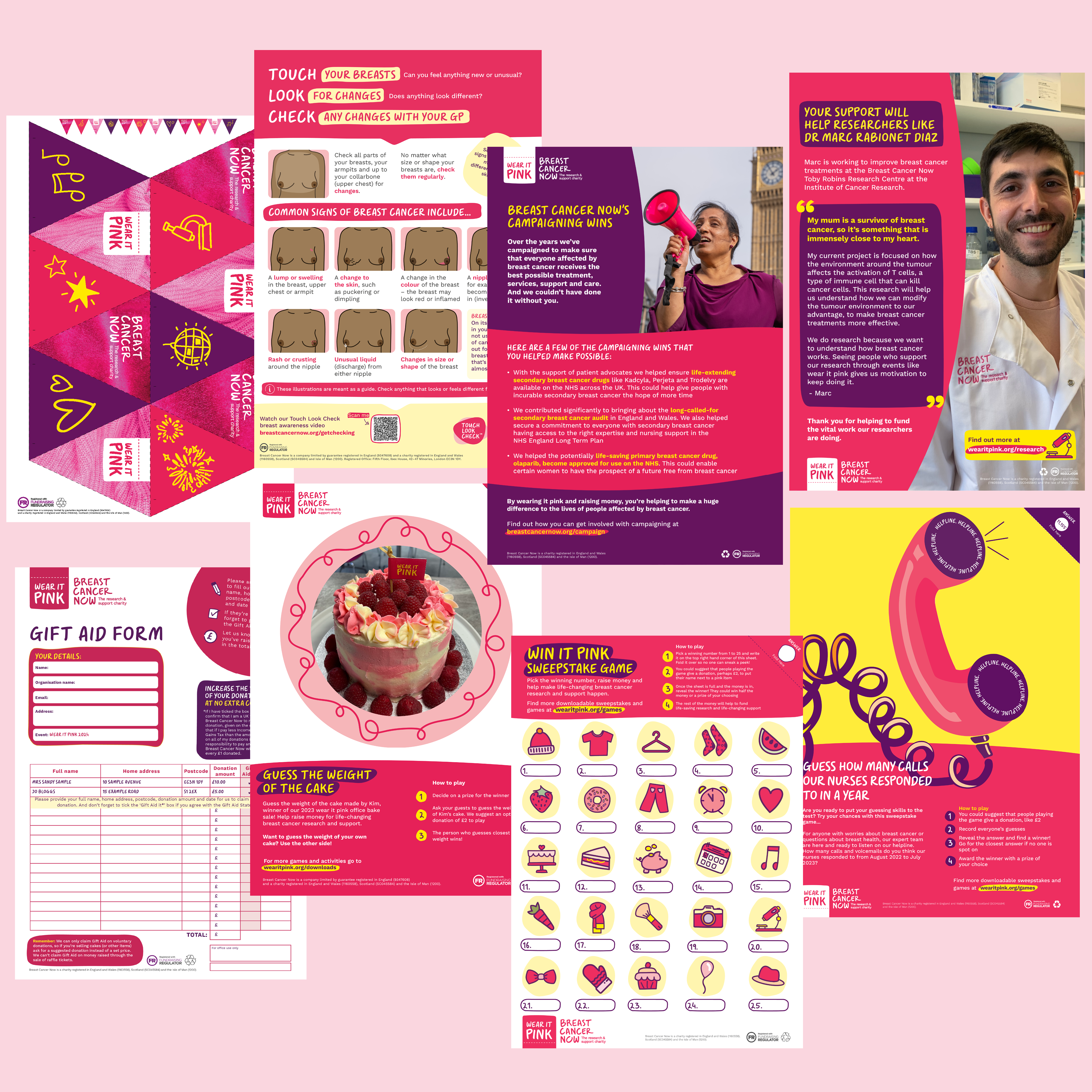 Downloadable resources for your Wear It Pink event | Breast Cancer Now