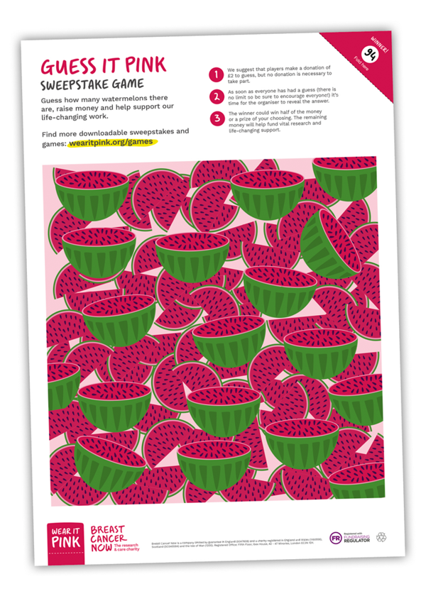 Downloadable resources for your Wear It Pink event | Breast Cancer Now