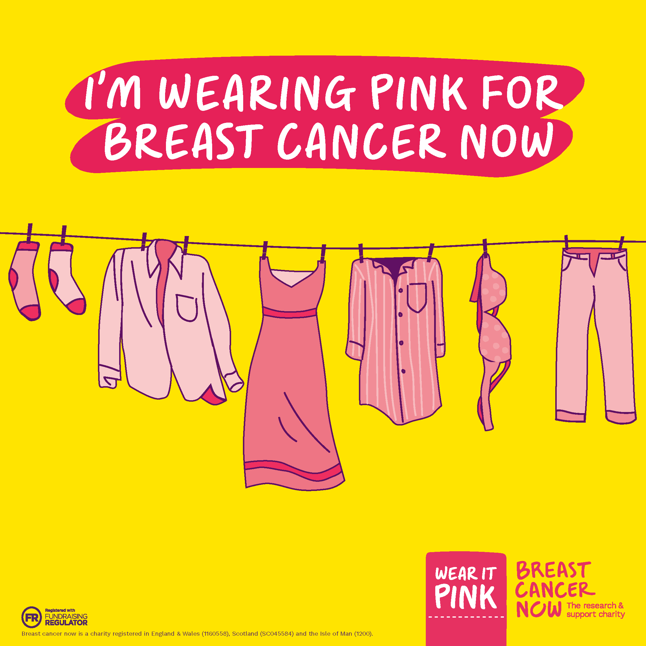 Downloadable resources for your Wear It Pink event | Breast Cancer Now