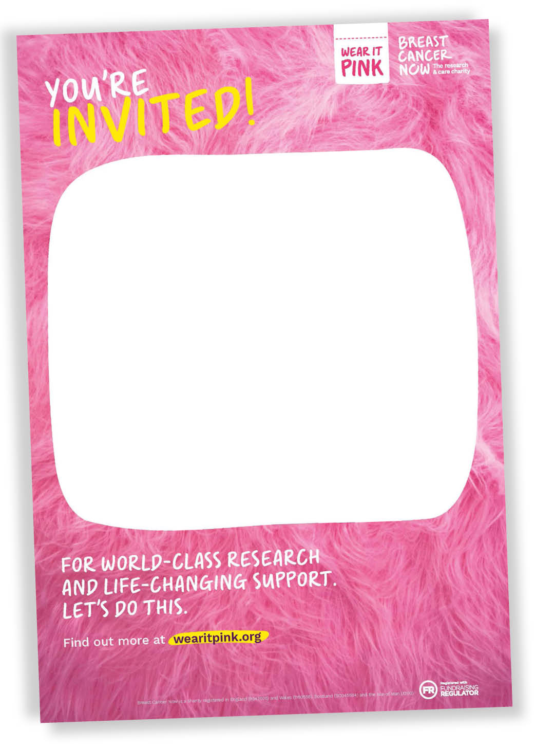 Downloadable resources for your Wear It Pink event | Breast Cancer Now