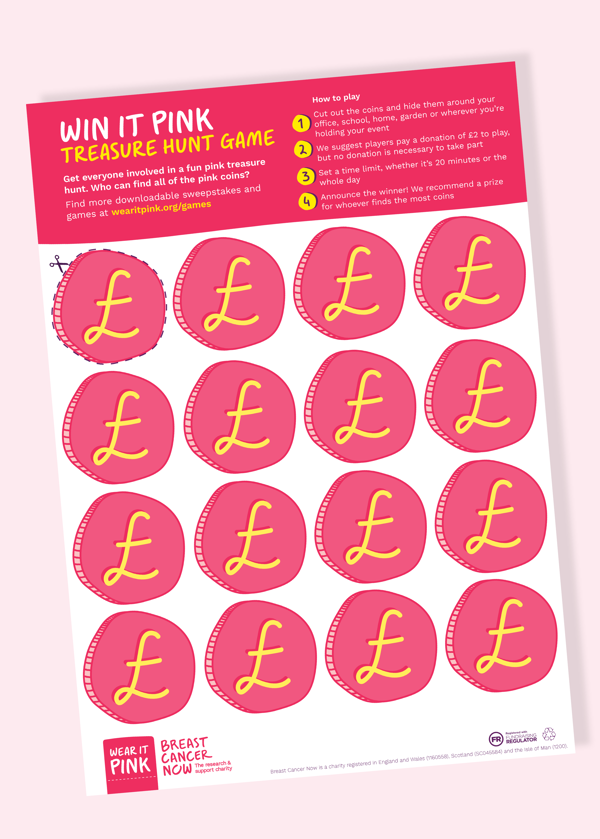 Downloadable resources for your Wear It Pink event | Breast Cancer Now